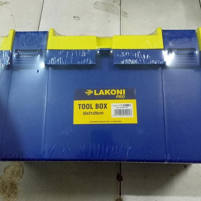 Jual LAKONI PRO Toolbox Plastik Tool Box Besar Tempat Perkakas Ukuran ...