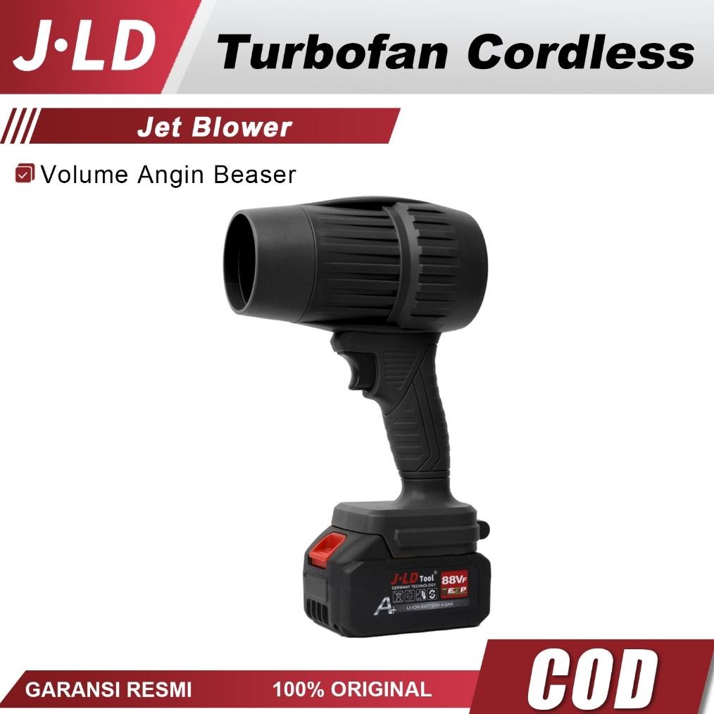 Jual JLD 1050W Turbofan Jet Blower Cordless Ducted Violent Turbo Fan ...