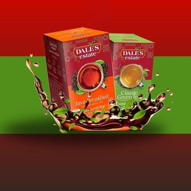 Jual Baru Dale'S Dales Estate Classic Green Tea/ Java Breakfast 25 ...