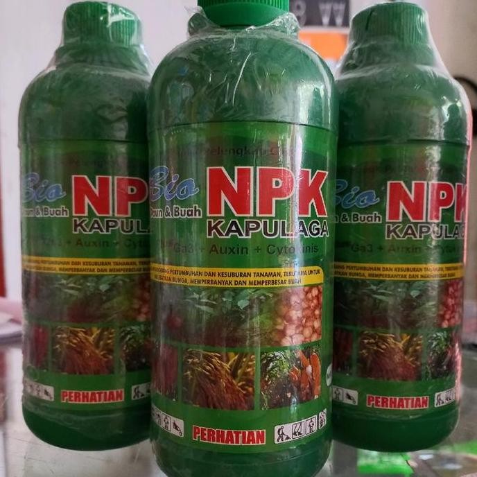 Jual Terlaris Bio Npk 500 Ml (Npk Cair) Pupuk Daun Dan Buah | Shopee Indonesia