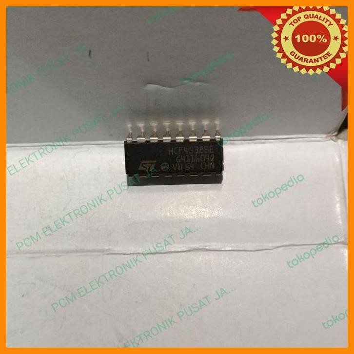 Jual [PEP] 2343 IC TTL CMOS HCF4538BE HCF4538 BE HCF 4538BE HCF 4538 DIP = CD4538 | Shopee Indonesia