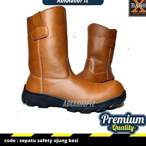 Jual sepatu safety boot loader untuk kerja proyek dan kerja sama - 39 ...