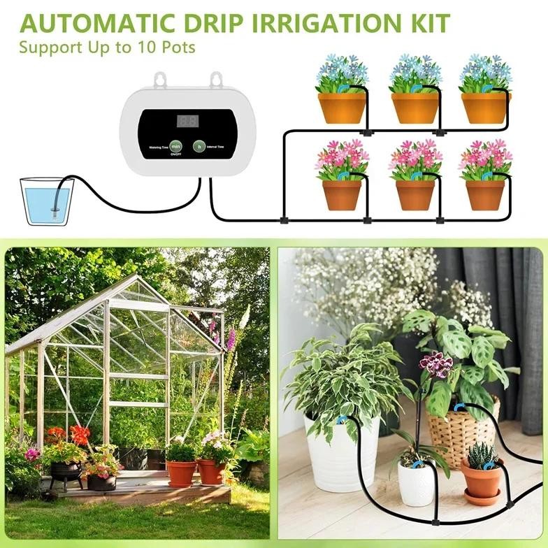 Jual Diy Solar Irrigation Potted Plant Drip Irrigation Kit,Garden ...
