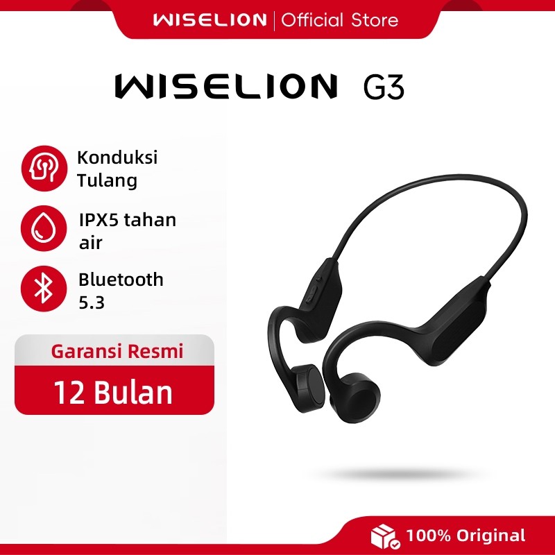 Jual WISELION Wireless G3 Bluetooth Headphone Bone Conduction Earphone ...