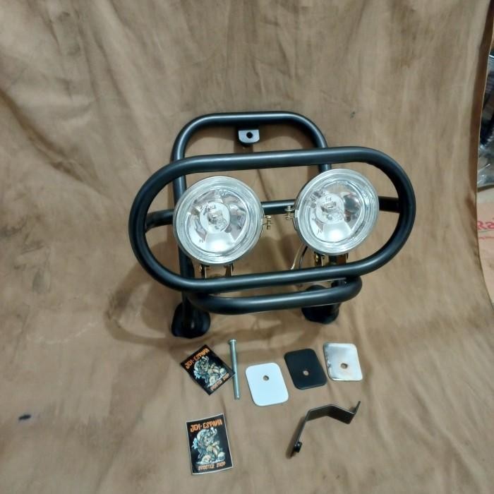 Jual Rak Foglamp Yamaha Fazzio / Filano / Bull Bar Fog Lamp / Front ...