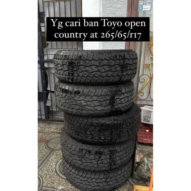 Jual Ban Toyo Open Country A/T Plus 265/65 R17 2024 | Shopee Indonesia