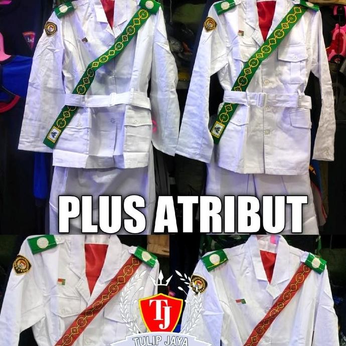 Jual seragam paskibra pria dan wanita/setelan baju paskibra fullset ...