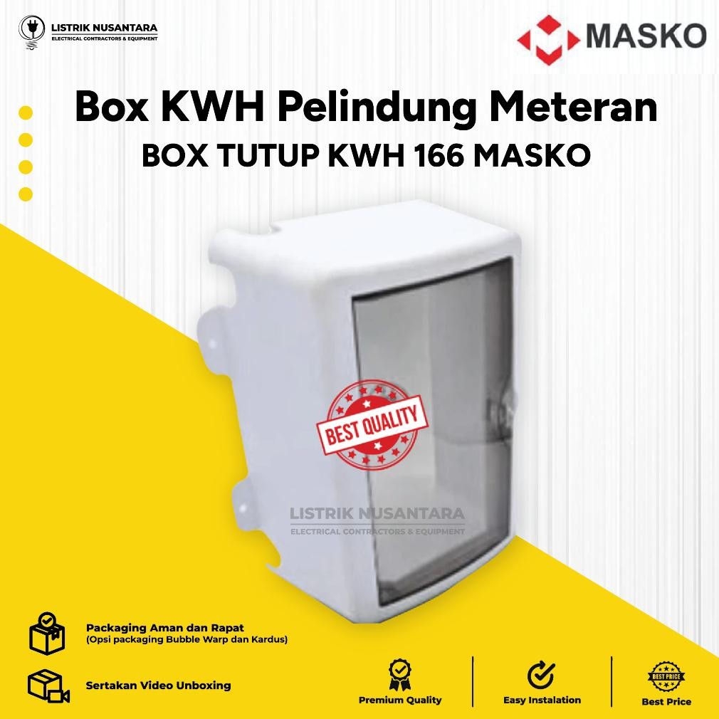 Jual NEW!!! BOX KWH PELINDUNG PENGAMAN METERAN LISTRIK TOKEN MASKO ...
