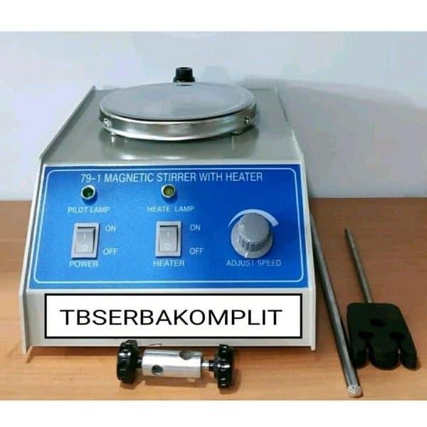 Jual Hotplate Magnetic Stirrer With Heater 79-1 Lab Thermostatic Hot ...