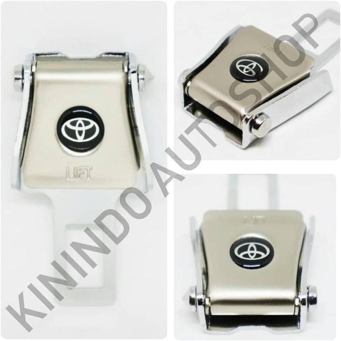Jual Colokan Safety Belt / Seat Belt Logo Toyota Toyota Agya Daihatsu ...