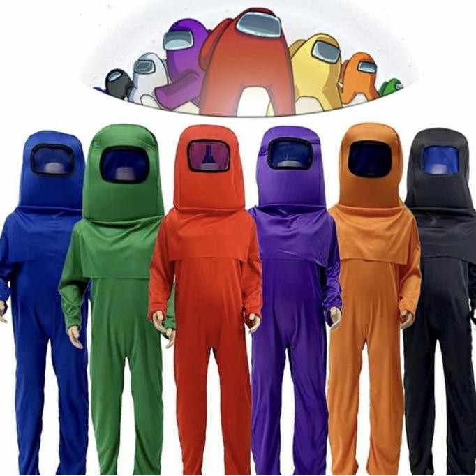 Jual kostum among us cosplay halloween | among us costume kids | Shopee ...