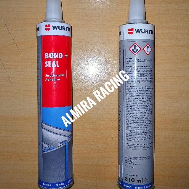 Jual Lem Kaca Bond Seal Wurth Hitam 310ml | Shopee Indonesia