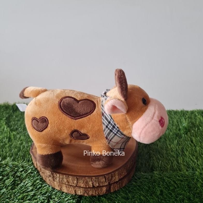 Jual Boneka Binatang Sapi Cow Hewan Ternak Mainan Anak Lucu Bagus Mewah ...