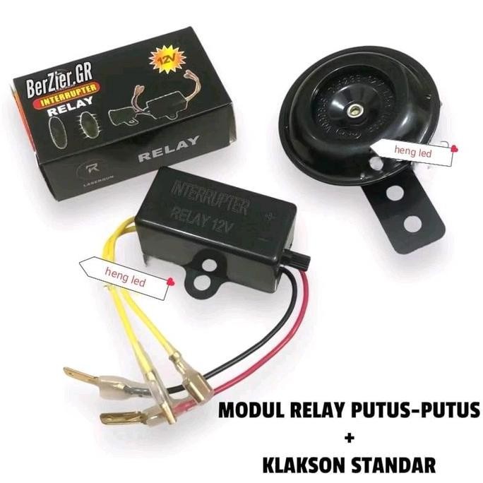 Jual Promo PAKET COD Modul Relay putus - putus + klakson standar dan ...