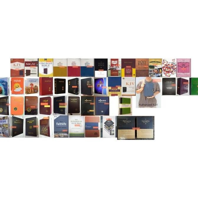 Jual new Alkitab NIV Inggris Indonesia New International Version ...