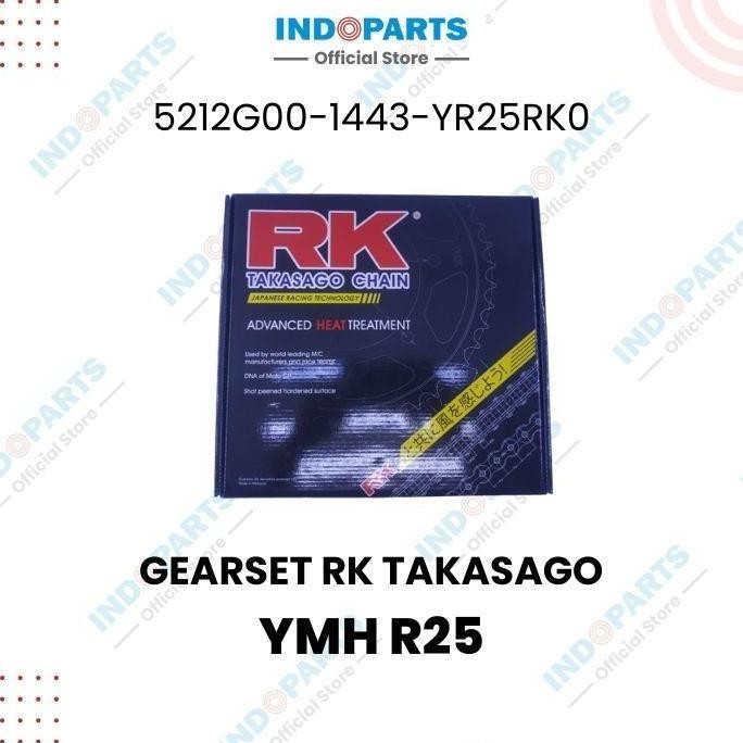Jual GEAR SET (girset) Yamaha R25, RK Takasago (G) | Shopee Indonesia