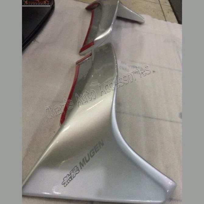 Jual Mugen Spoiler Add On Hrv 2015 2016 2017 2018 2019 Warna Silver ...