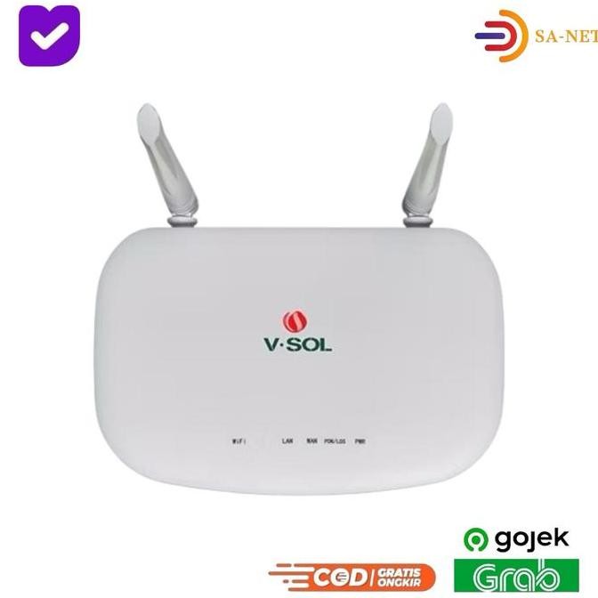 Jual Ont Xpon Vsol V2801Rgw Bersertifikat Postel Onu Xpon V 2801 Rgw Support Semua Olt Gpon Dan ...