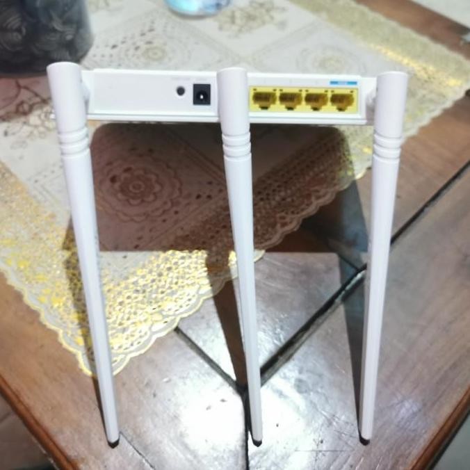Jual Router Tenda F3 V8 Tanpa Adaptor Rt Rw Net Modem Seken 3 Antena ...