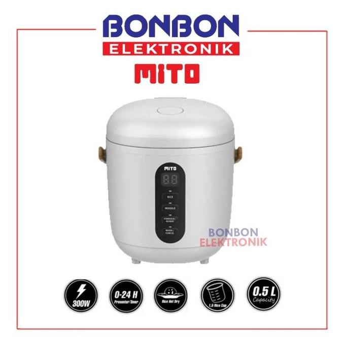 Jual Mito Digital Mini Rice Cooker R11 8In1 0.5L | Shopee Indonesia