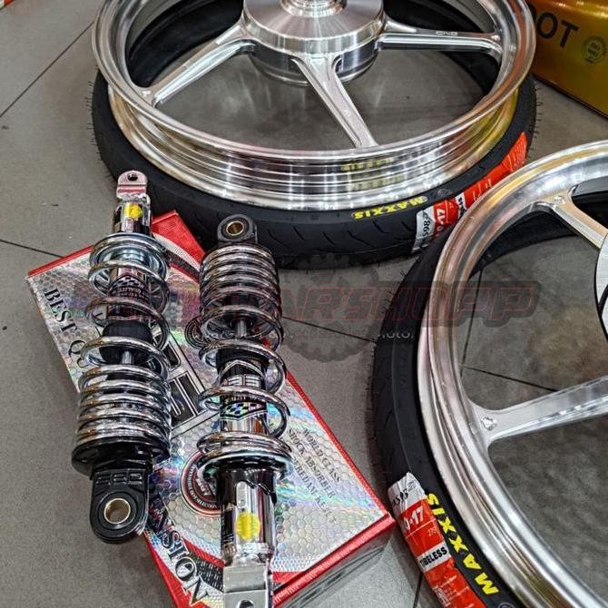 Jual Paketan Velg Velek Velk Racing Palang Bintang Delkevic DND 5 Star ...