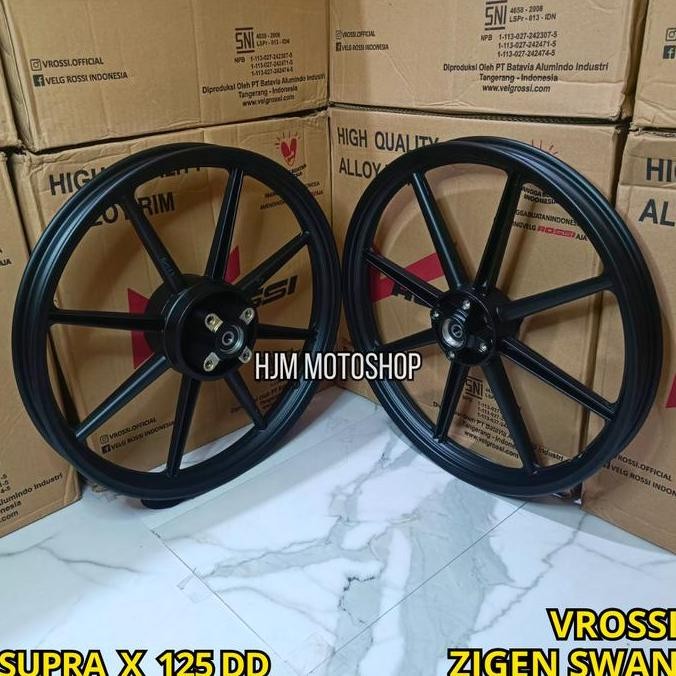 Jual VELG RACING SUPRA X 125 DOUBLE DISC - SUPRA X 125 DD PALANG 8 VROSSI ZIGEN SWAN | Shopee ...