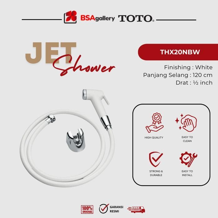 Jual Jet Shower Toto Putih / Jet Spray Original Toto Thx20Nb Original Dan Terpercaya | Shopee ...