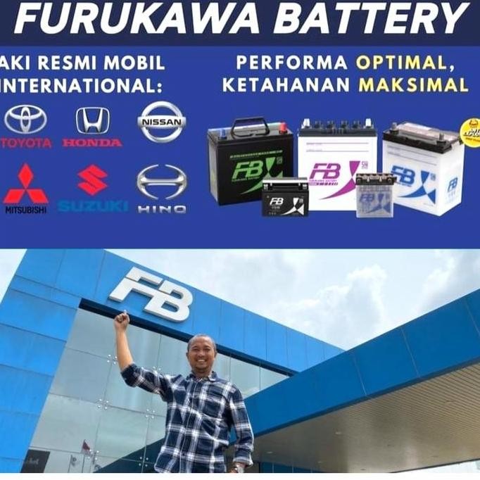 Jual Aki Mobil Honda CRV FB NS60LS Accu Furukawa Battery 46B24LS (45Ah) | Shopee Indonesia