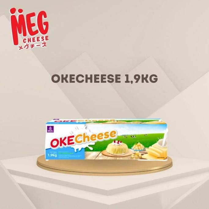 Jual Promo Keju Meg Ok Cheese Berat 1,9Kg | Shopee Indonesia