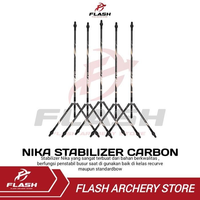 Jual Stabilizer Panahan Nika Carbon St-1 | Stabilizer Bow Nika Carbon ...