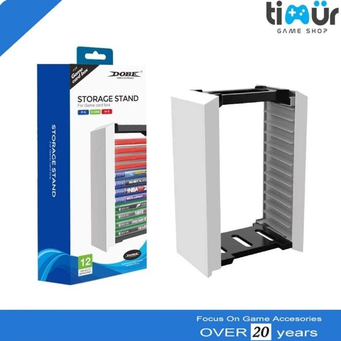 Jual [Expert] Rak Storage Stand Tower Tempat Penyimpanan Disc Kaset ...