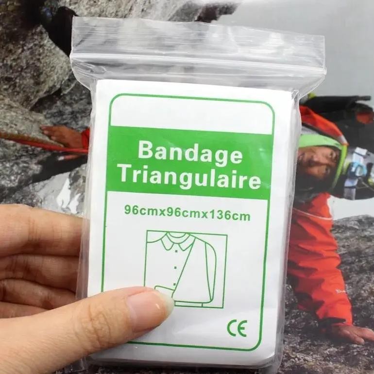 Jual 10Pcs Medical Burn Dressing Bandage Triangular Emergency Fracture ...