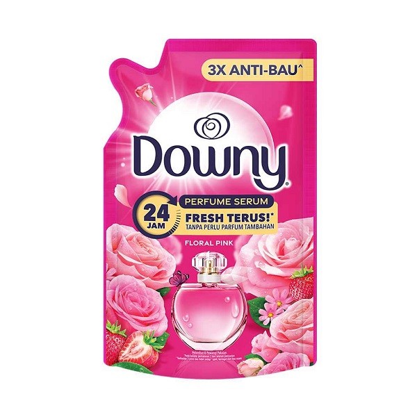 Jual DOWNY FLORAL PINK POUCH 600 ML | Shopee Indonesia