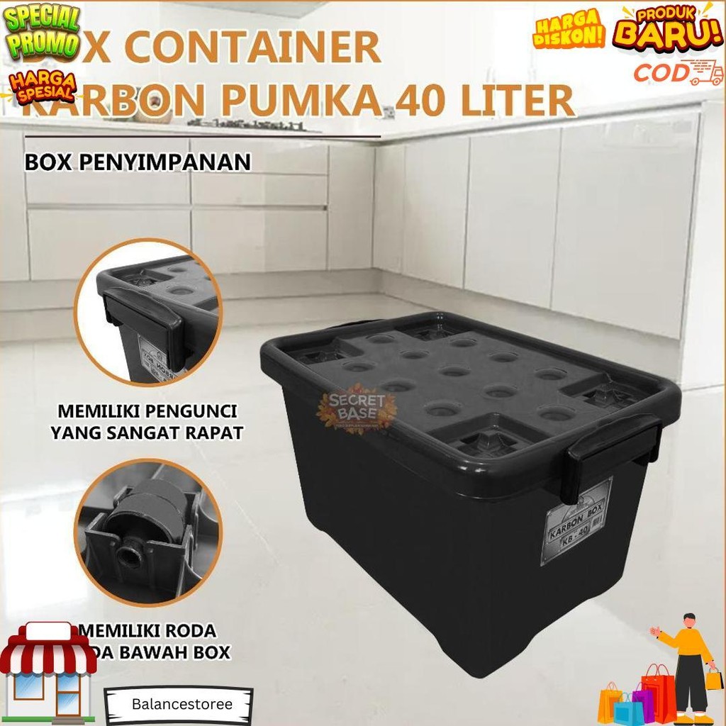 Jual Box Container Pumka 40 Liter - Kontainer Plastik Serbaguna ...