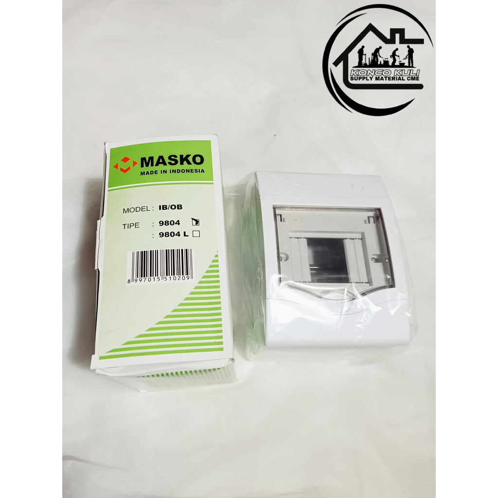 Jual BOX MCB MASKO 4 dan 8 GROUP | Shopee Indonesia