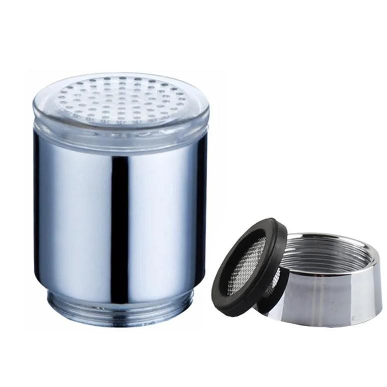 Jual LED Faucet Stream Light Generic 7 Color Change Water Glow Shower ...