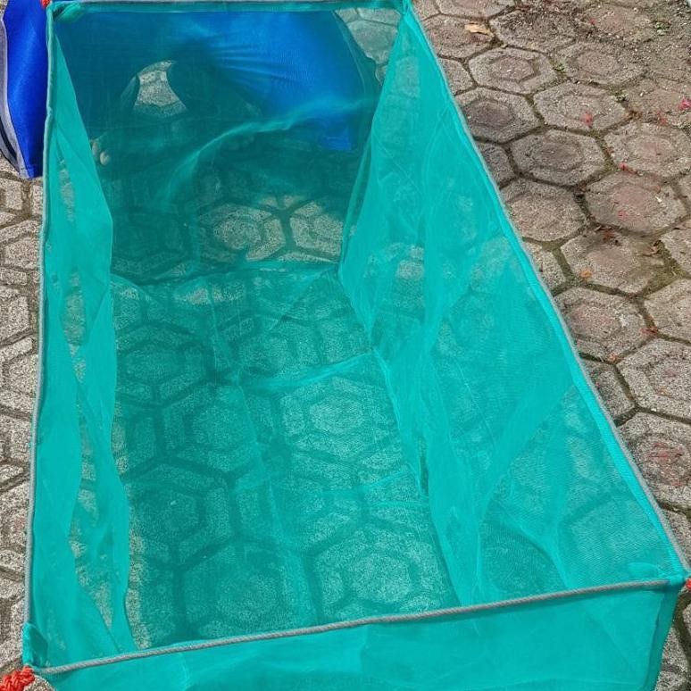 Jual Keramba hapa jaring apung ikan 3x1x50 siap pakai plus tali ...