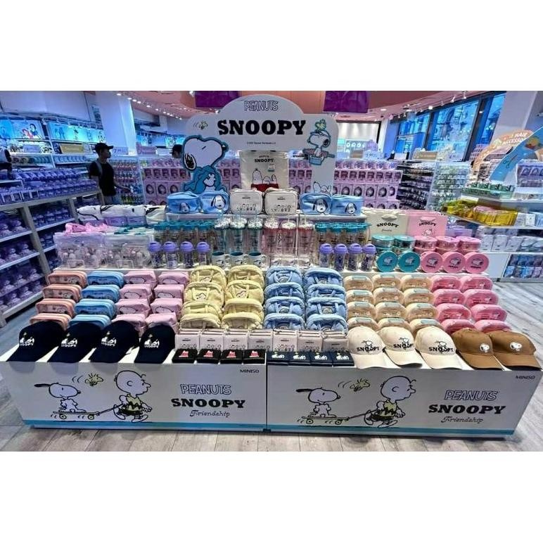 Jual Gh-45 Miniso X Snoopy Peanuts Limited /Dompet Lipat/Tas Karakter ...