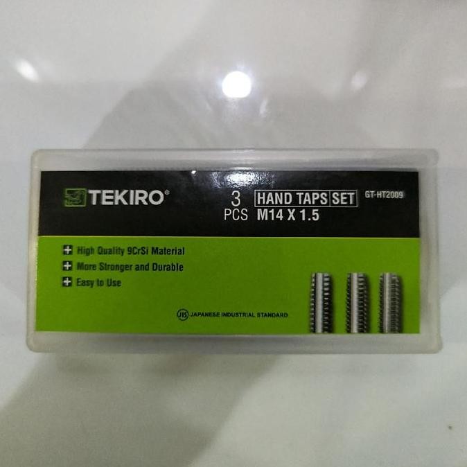 Jual TGR TEKIRO hand taps set 3pcs M3 / M4 / M5 / M6 / M8 / M10 / M12 ...