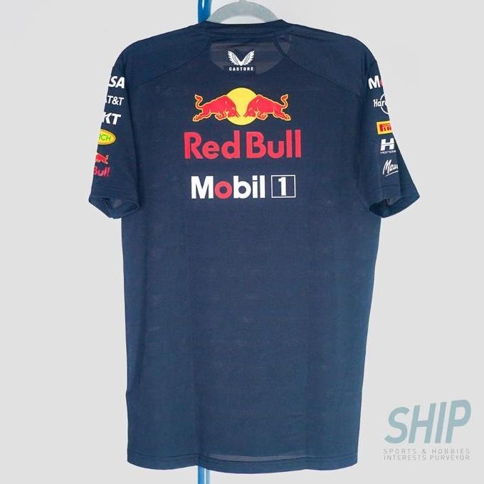 Jual Sale 2025 Team Tee Red Bull Mens Original Castore Formula 1 F1 ...