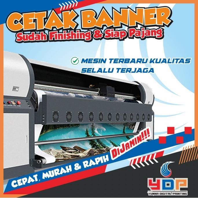 Jual Original Cetak Spanduk/ Print Banner/ Baliho Printer Large Format Outdoor, Cepat Murah ...
