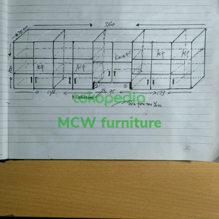 Jual CUSTUM KITCHEN SET ATAS FULL ALUMINIUM/KABINET DAPUR ATAS. KLP ...