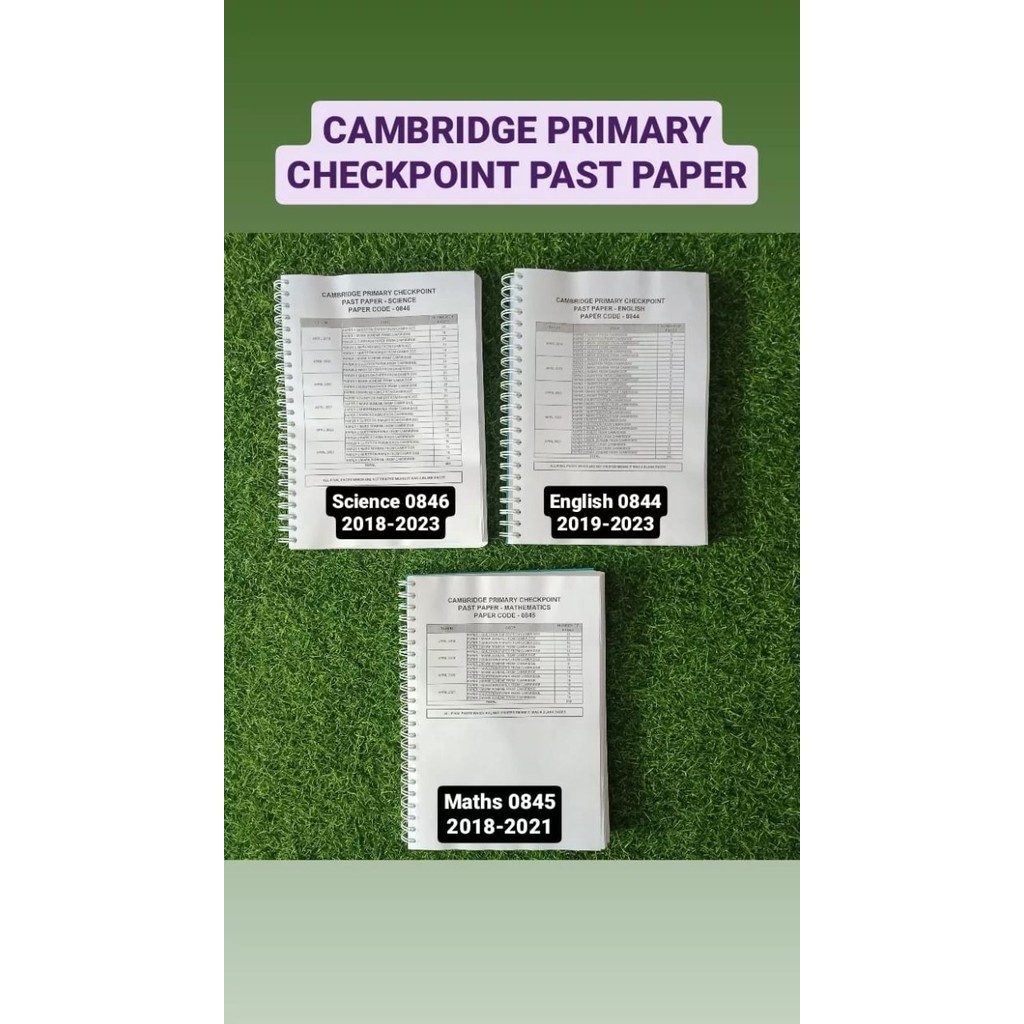 Jual TERBARU Cambridge Primary Checkpoint Past Paper HOT SALE! | Shopee ...