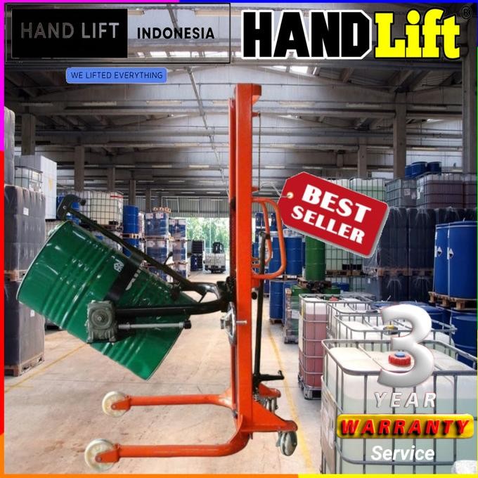 Jual HAND STACKER DRUM MANUAL / DRUM LIFTER / PALLET DRUM ORIGINAL DAN ...