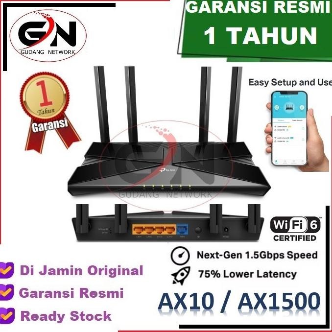 Jual Tp-Link Archer Ax10 Ax1500 Wifi6 / Archer Ax 10 Ax1500 Wifi 6 ...