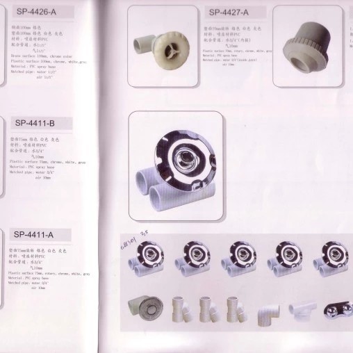 Jual Nozel / Fitting Jacuzzi 1 Set 6 biji untuk Bathtub - Bathub ...