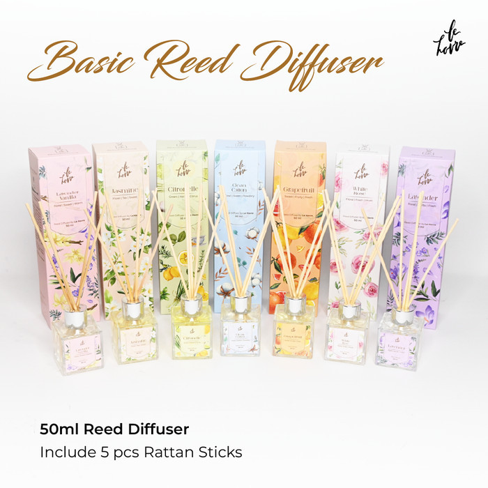 Jual 50Ml Basic Reed Diffuser By Le Havre | Shopee Indonesia