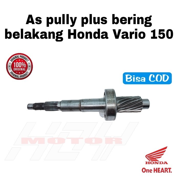 Jual As Pully As Pully Puly Puli Shaft Drive Plus Bering , Honda Vario 150 Barang Langka ...