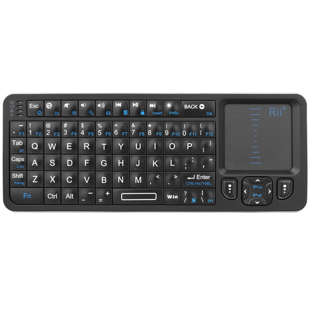 Jual Keyboard Bluetooth Mini Rii K06, Keyboard Nirkabel 2.4GHz dengan ...
