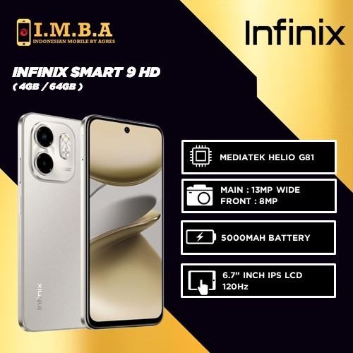 Jual INFINIX SMART 9 HD - 4GB/64GB GARANSI RESMI INFINIX INDONESIA ...